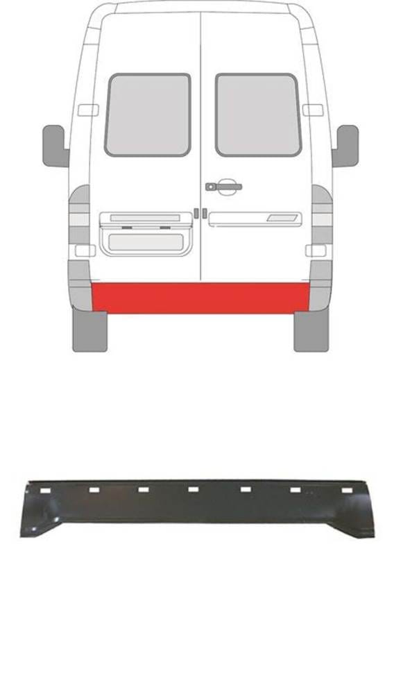 MERCEDES SPRINTER VAN 1995-2006 REAR LOWER VALANCE/BACK PANEL - Parts ...